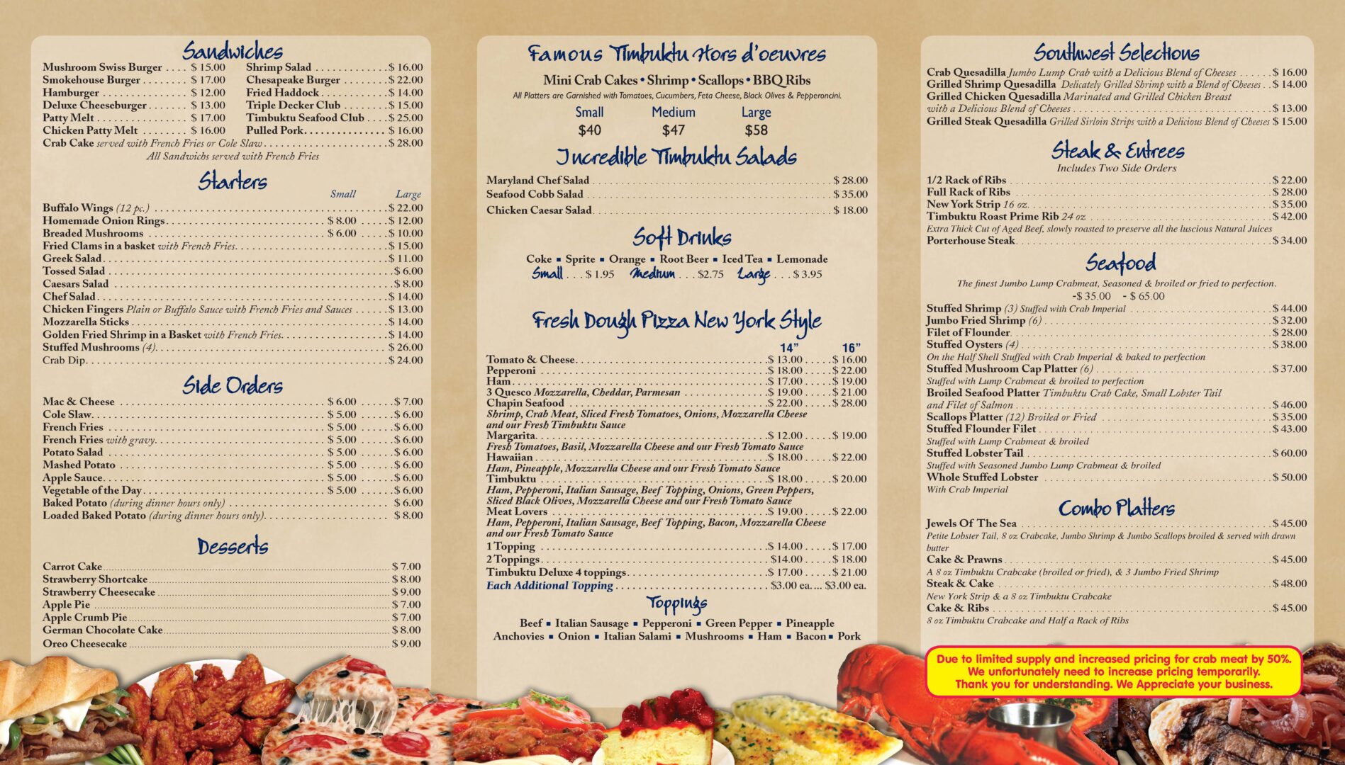 Carryout Food & Deli in Hanover, MD. | Sandwiches, salads, soup, pizza